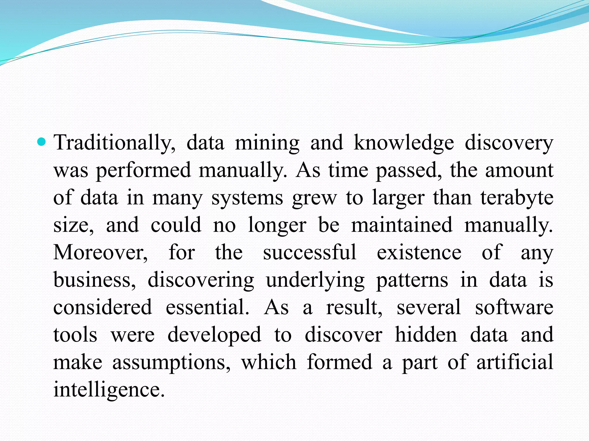 Data mining | PPT