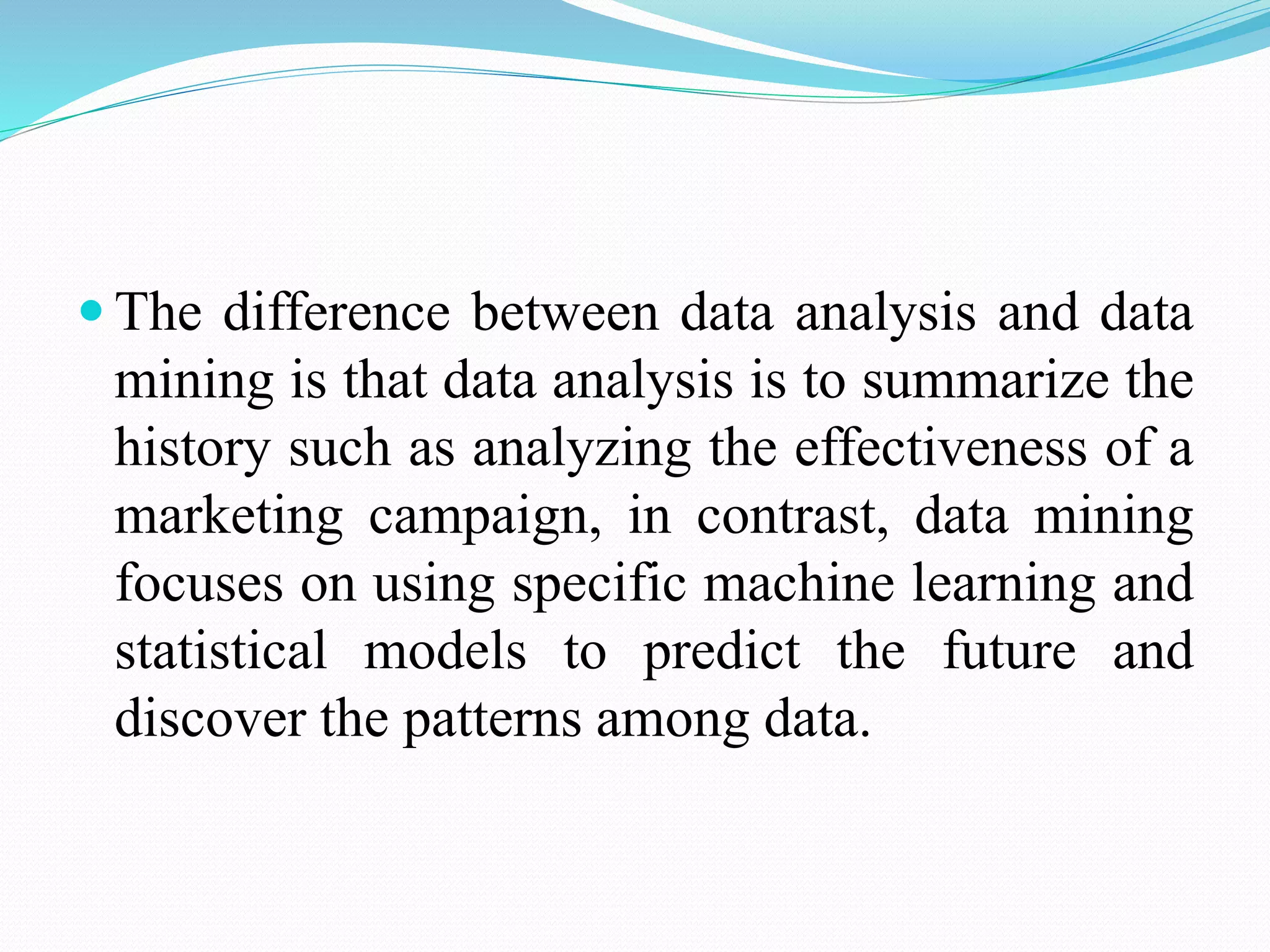 Data mining | PPT
