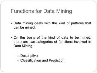 Data mining | PPTX