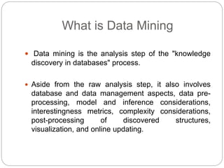 Data mining | PPTX