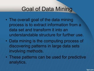 Data Mining Technniques | PPT