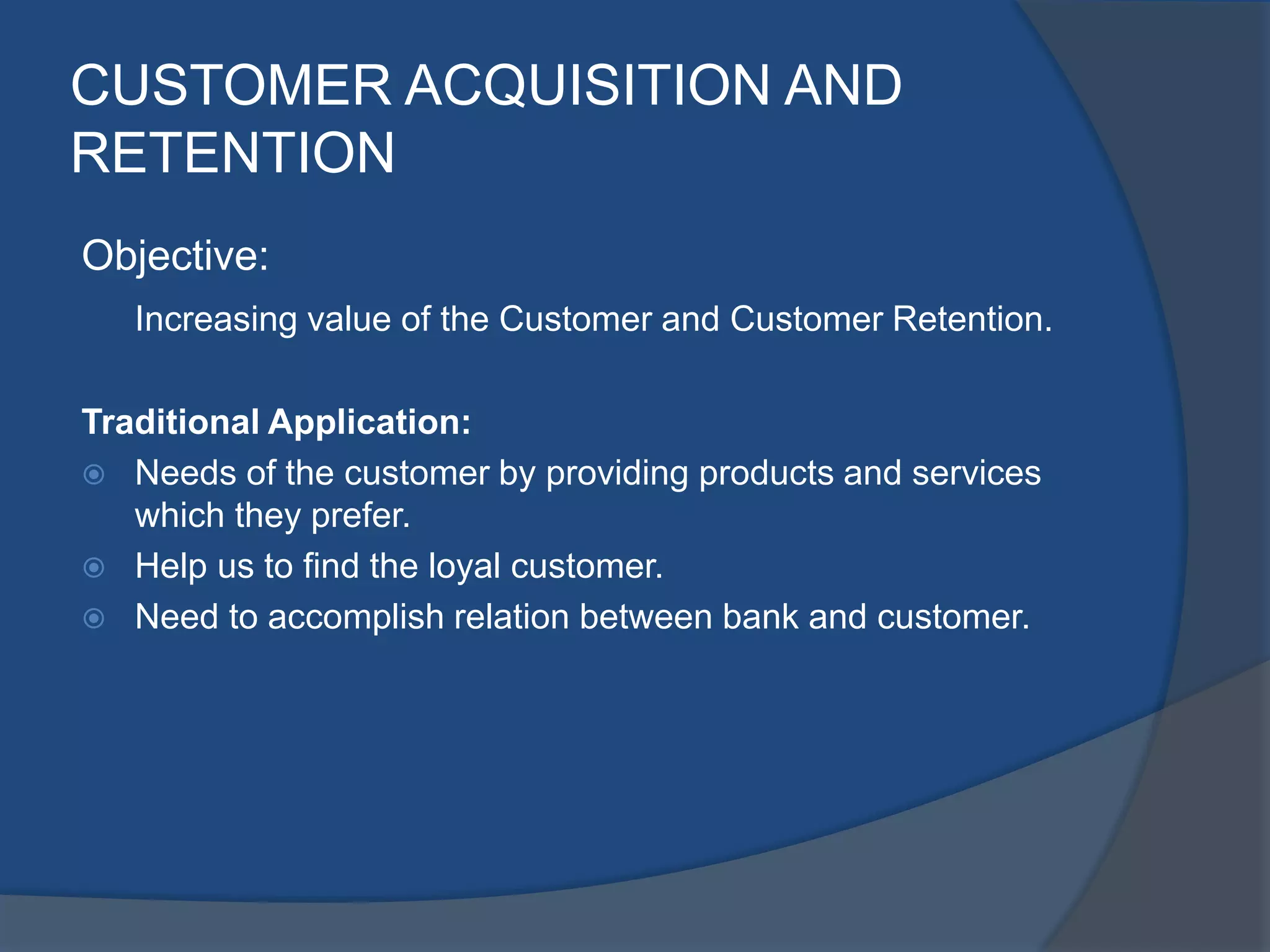 USE OF DATA MINING IN BANKING SECTOR | PPTX