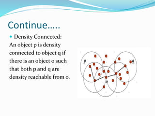 density based method and expectation maximization | PPT