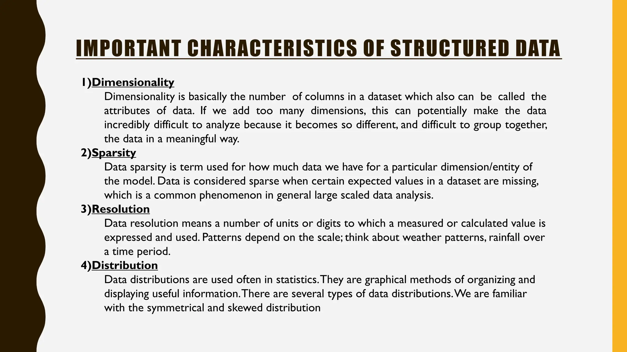 DATA MINING - CHARACTERISTICS and APPLICATION | PPT