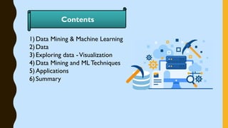 DATA MINING - CHARACTERISTICS and APPLICATION | PPT