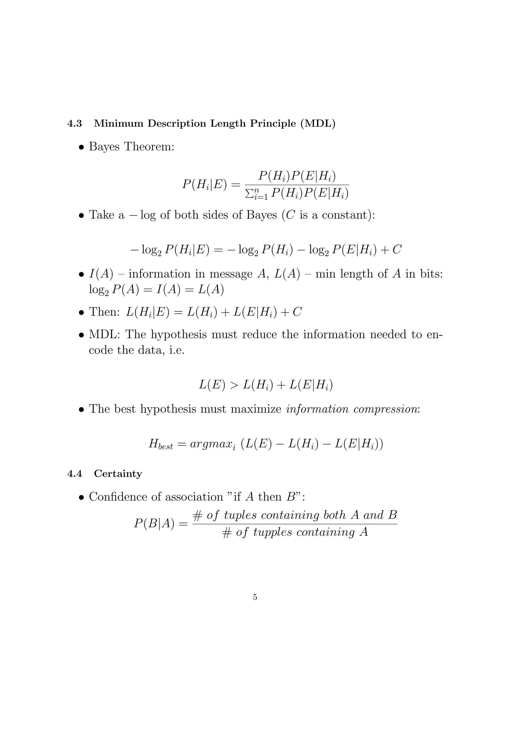 Data mining knowledge representation Notes | PDF