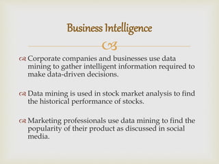 Data mining | PPT