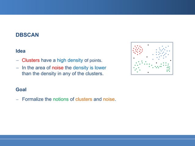 Density Based Clustering Pdf Databases Computer Software And
