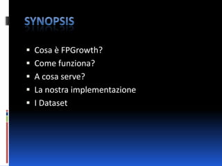 FPGrowth Presentation | PPT