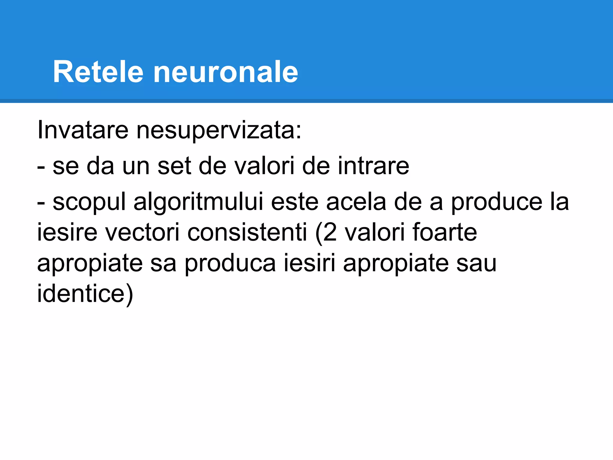 Retele neuronale in data mining | PPT