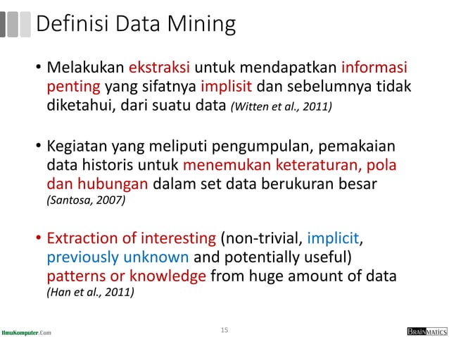 Konsep Data Mining | PDF