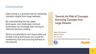 Exploring Data Wealth: Data Mining Insights | PPT