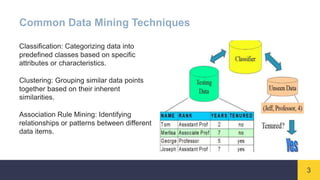 Exploring Data Wealth: Data Mining Insights | PPT
