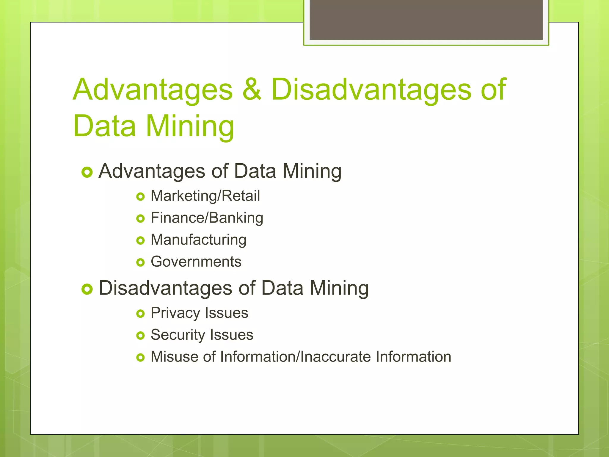 Data mining | PPTX