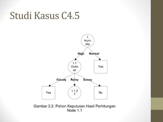Materi Data Mining - C4.5 | PDF