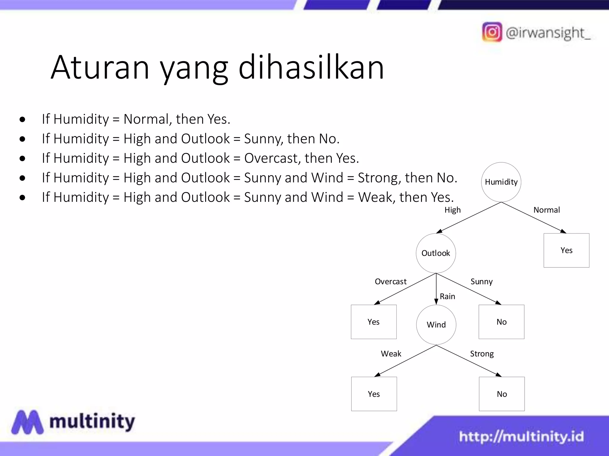 Data mining 5 klasifikasi decision tree dan random forest | PPTX