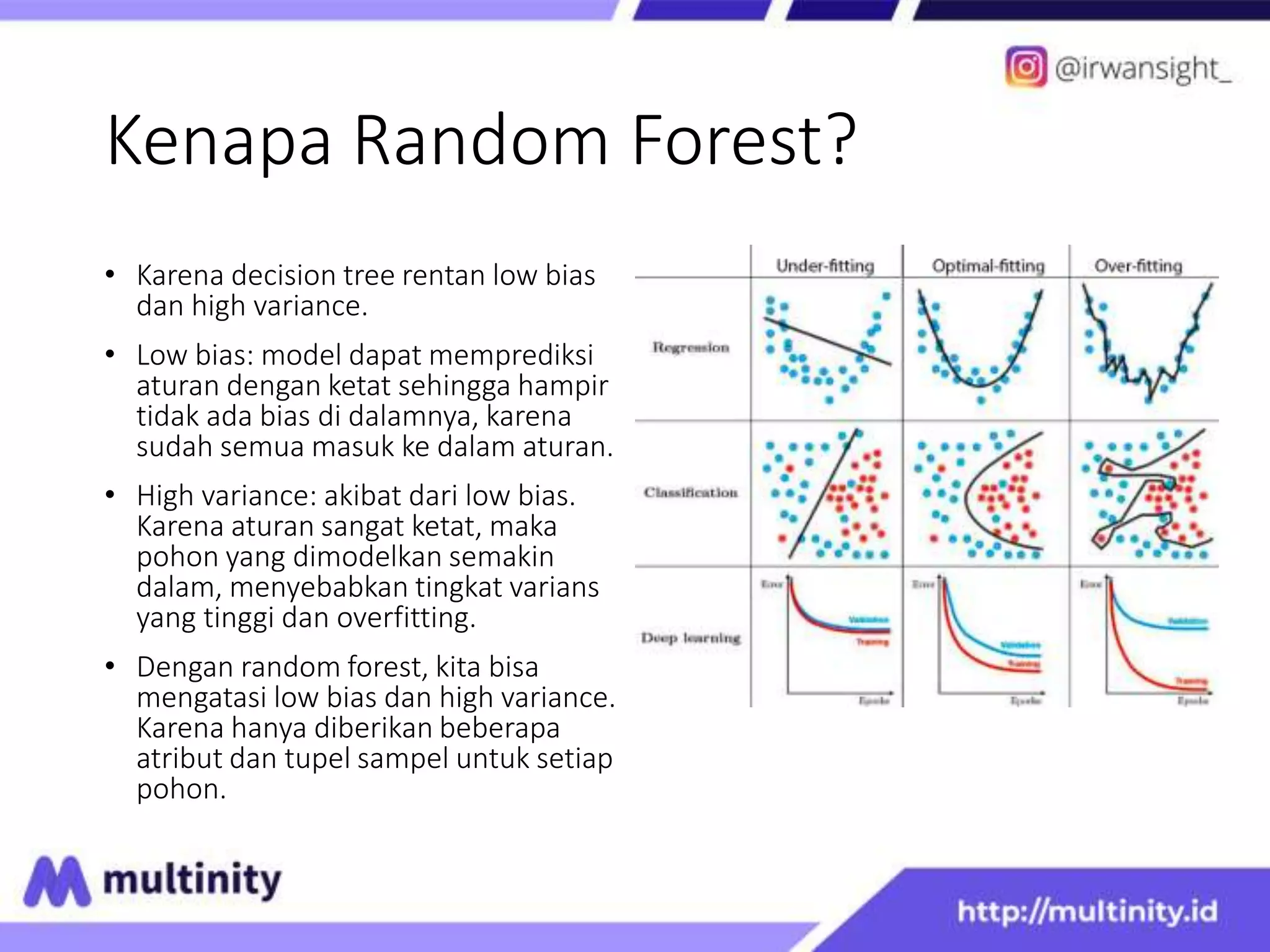 Data mining 5 klasifikasi decision tree dan random forest | PPTX