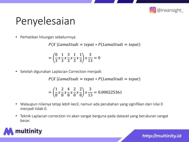 Data mining 6 klasifikasi naive bayes classifier | PPTX