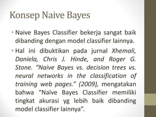 Data Mining - Naive Bayes | PDF