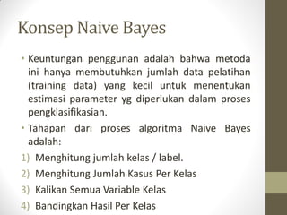 Data Mining - Naive Bayes | PDF