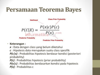 Data Mining - Naive Bayes | PDF