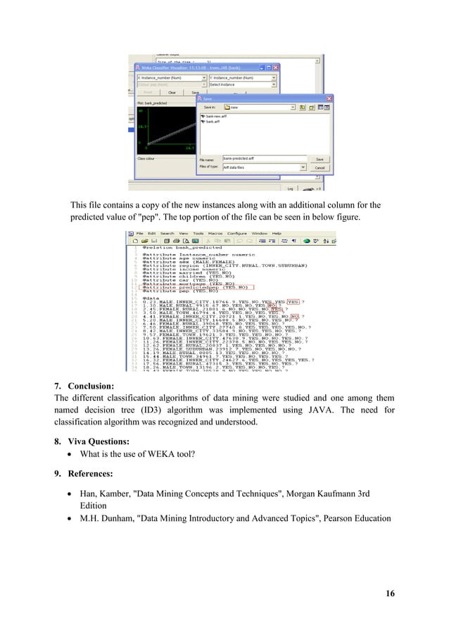 Data mining and data warehouse lab manual updated | PDF | Databases ...