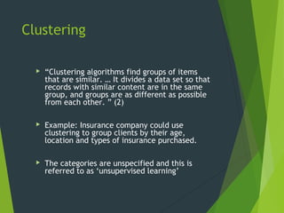 Data mining and its concepts | PPT