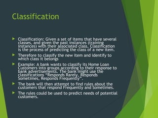 Data mining and its concepts | PPT