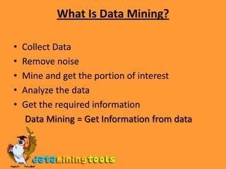 Data Mining: Key definitions | PPT