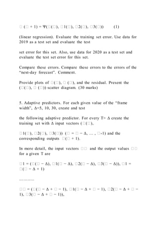 Data Mining and Neural NetworksComputational Task 1Tas | DOCX