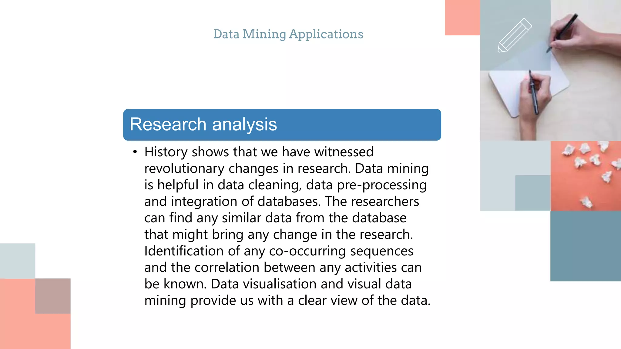 Data Mining And Applications Pptx Databases Computer Software And