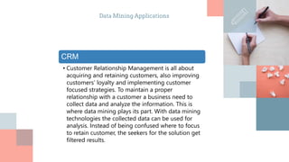 Data Mining & Applications | PPTX