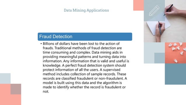 Data Mining And Applications Pptx Databases Computer Software And
