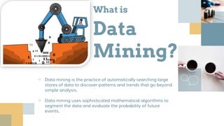 Data Mining & Applications | PPTX | Databases | Computer Software and Applications