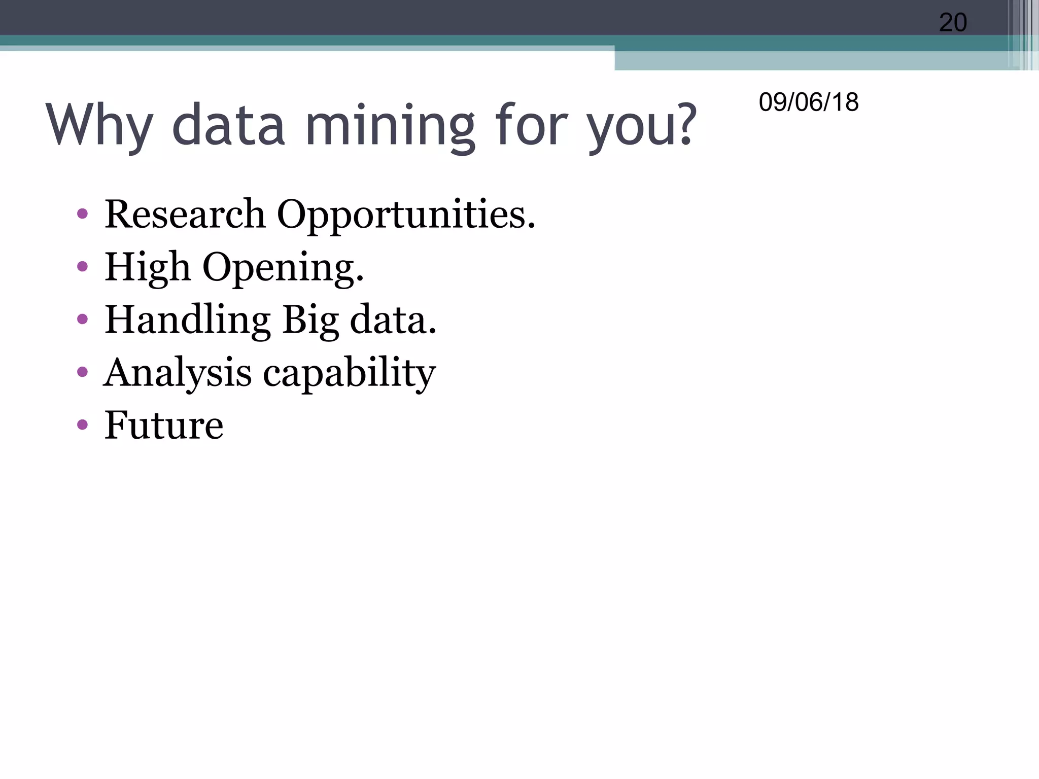 Data mining basic fundamentals | PPT