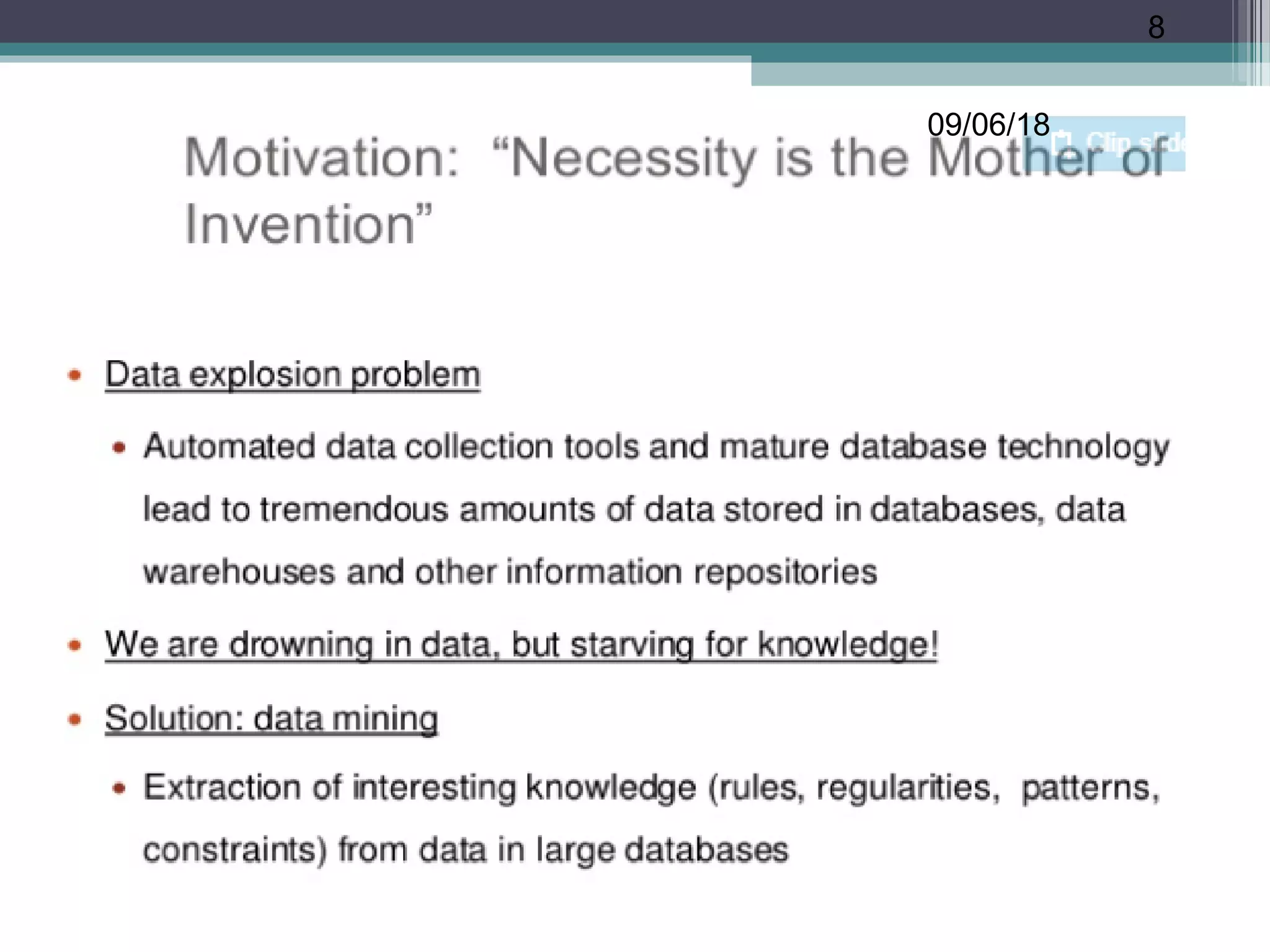 Data mining basic fundamentals | PPT