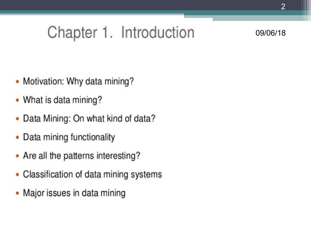 Data mining basic fundamentals | PPT