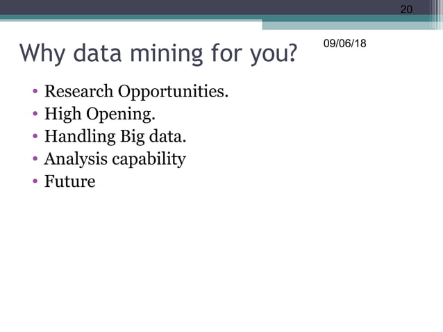Data mining basic fundamentals | PPT