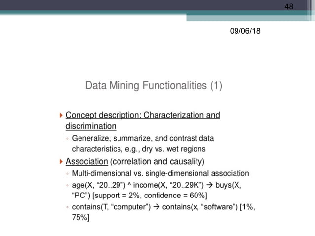 Data mining basic fundamentals | PPT