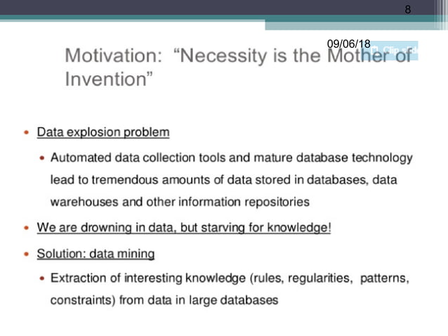 Data mining basic fundamentals | PPT