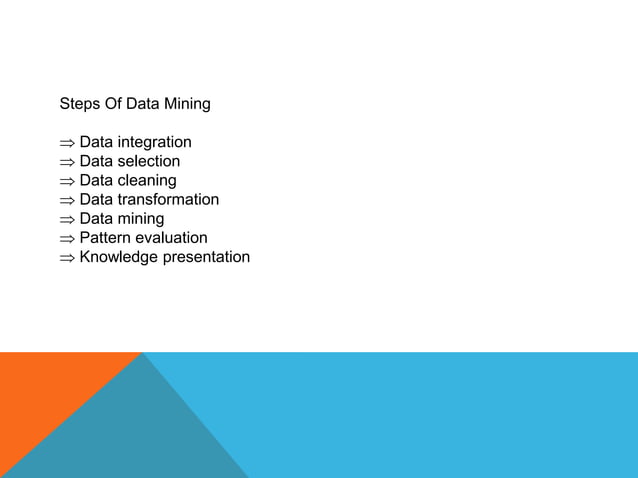 Data mining & big data presentation 01 | PPTX | Databases | Computer Software and Applications