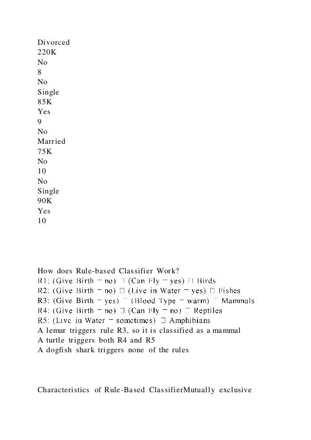 Data Mining Classification Alternative TechniquesLe | PDF
