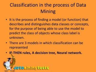 Data Mining: Data mining classification and analysis | PPTX