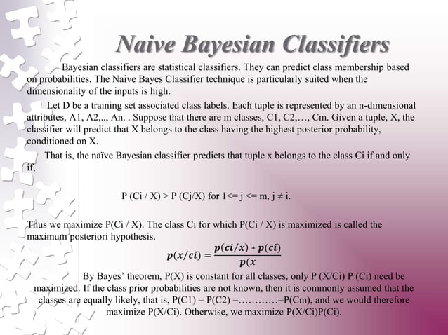 Data mining classifiers. | PPTX