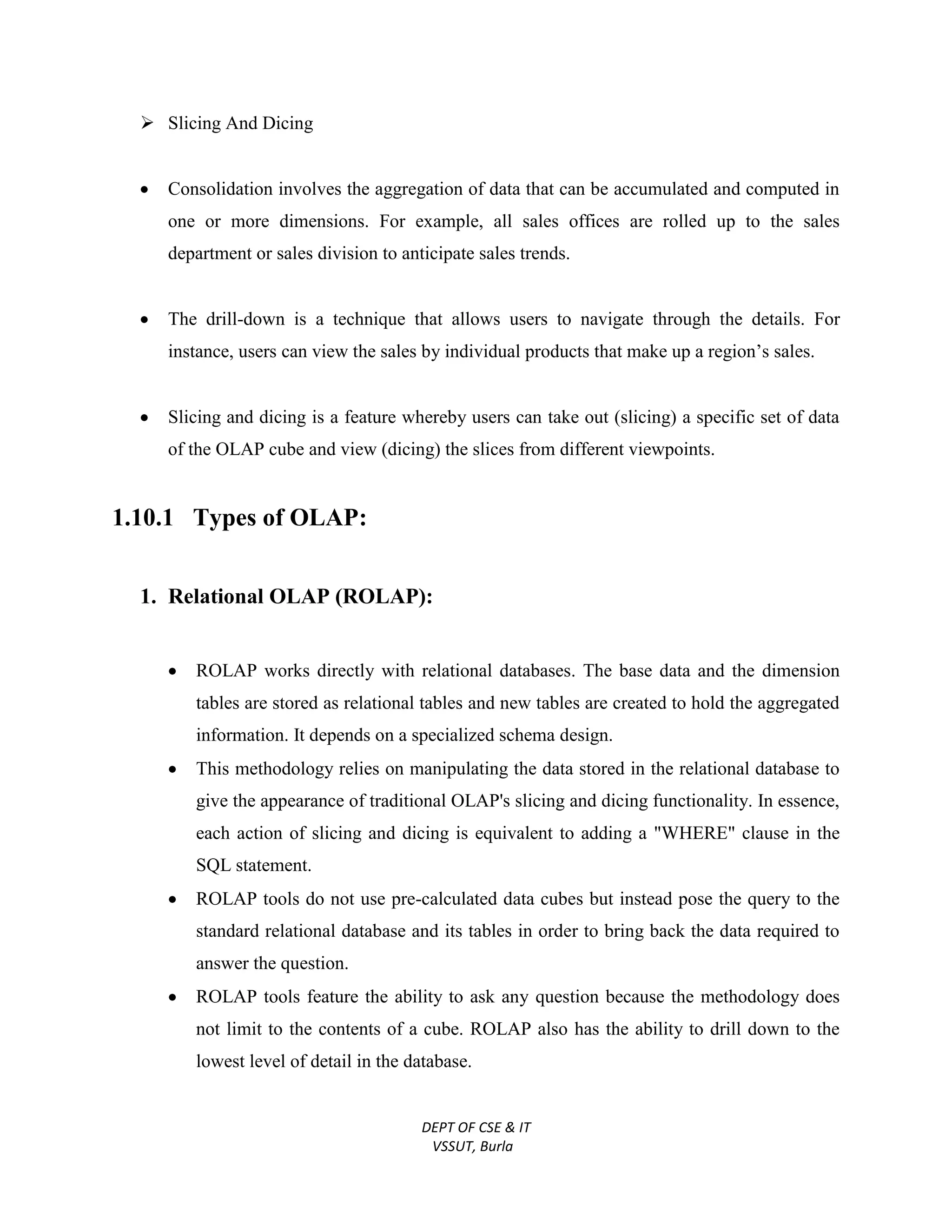 Data Mining & Data Warehousing Lecture Notes | PDF