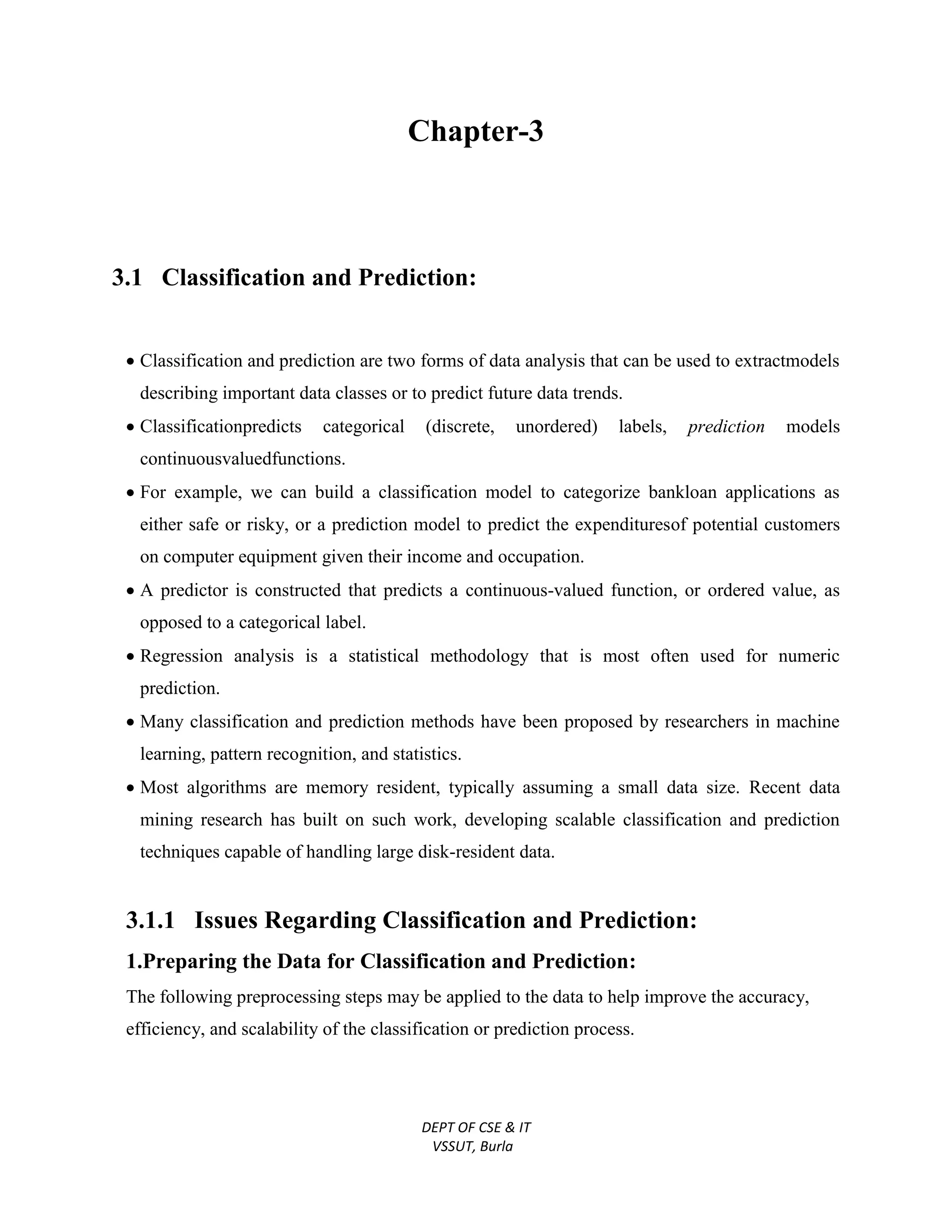 Data Mining & Data Warehousing Lecture Notes | PDF