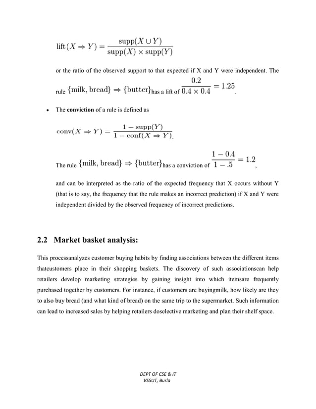 Data Mining And Data Warehousing Lecture Notes Pdf