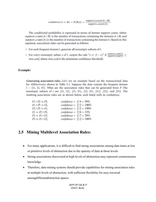 Data Mining & Data Warehousing Lecture Notes | PDF