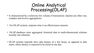 Data mining & data warehousing (ppt) | PDF