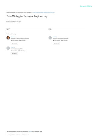 Data_Mining_for_Software_Engineering.pdf